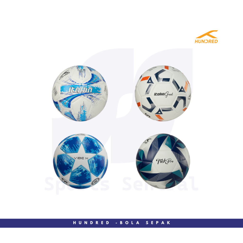 Jual Hundred Bola Sepak (Football Ball) Size 5 | Shopee Indonesia
