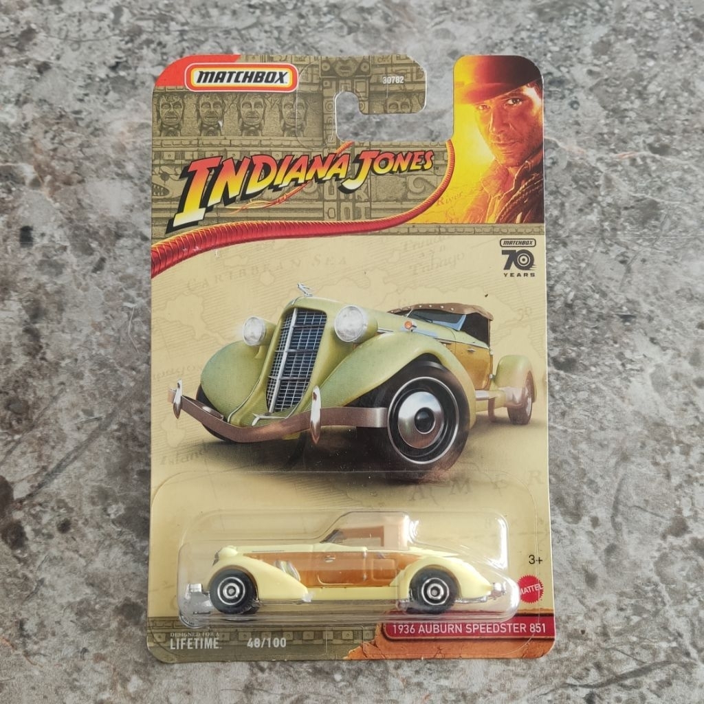 Jual Matchbox Seri Indiana Jones 1936 Auburn Speedster 851 - MBX SERIES ...