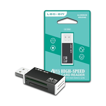 Jual CARDRIDER LO GON LO-CR06 4in1 HIGH SPEED - CARD READER LOG ON ...