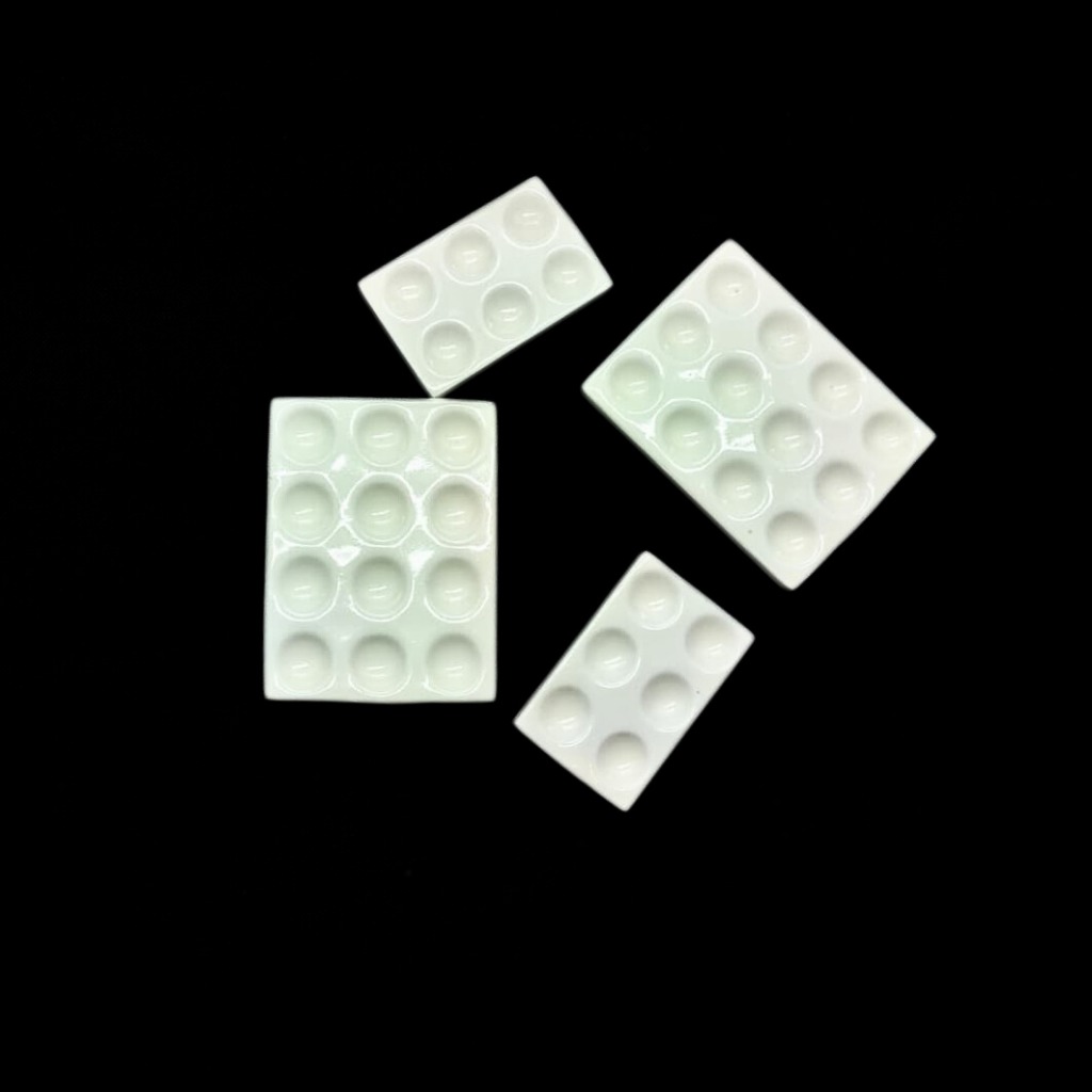 Jual Plat Tetes Laboratorium / Spot Plate / Drip Plate Keramik Porselen ...