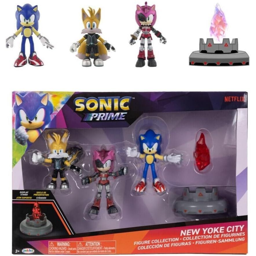 Jual SEGA NETFLIX SONIC PRIME NEW YOKE CITY SONIC RUSTY ROSE TAILS NINE ...
