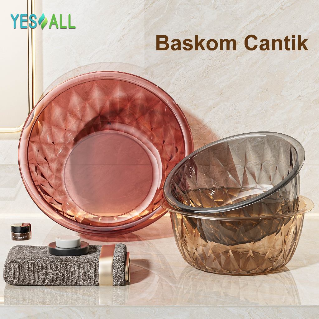 Jual YESALL Baskom Plastik Estetik Food Grade – Baskom Dapur Tebal ...