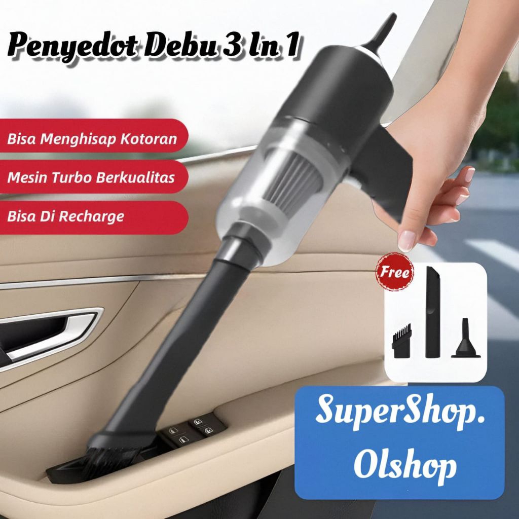Jual Vacuum Cleaner Portable Mini / Vacuum Penghisap Debu Mobil,Meja ...