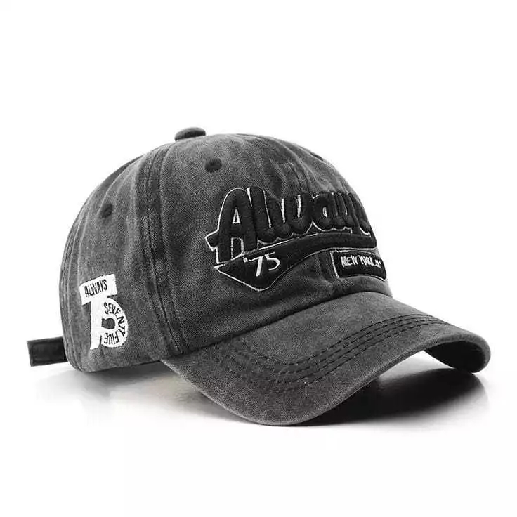 Jual Topi Wash Baseball Bordir ALWAYS 75 Pria Dan Wanita High Quality ...