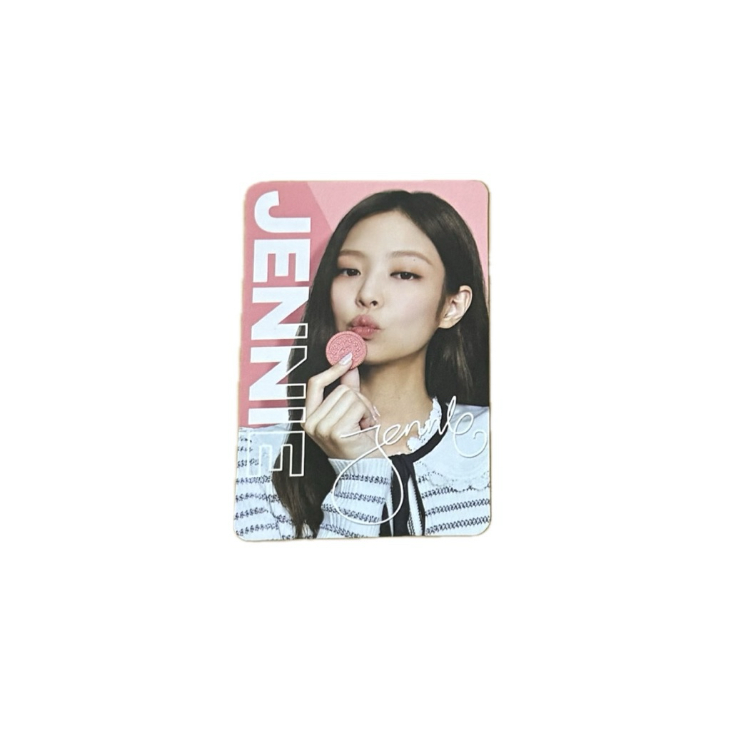 Jual pc photocard jennie blackpink x oreo | Shopee Indonesia