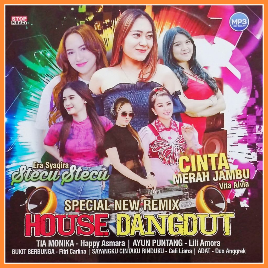 Jual Kaset MP3 Lagu House Remix Dangdut Campuran Album Pilihan Terbaru ...