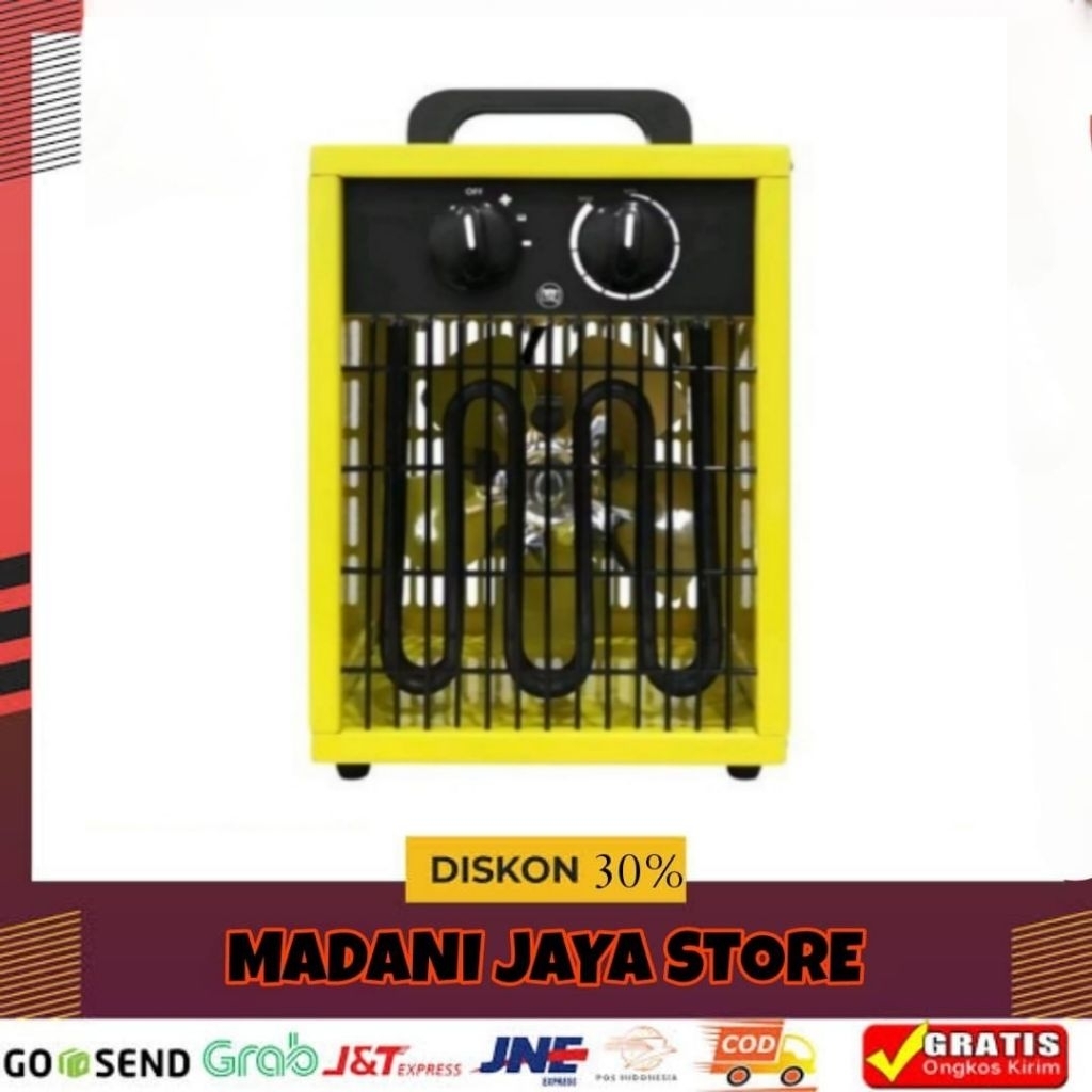 Jual Blower Air Heater Pemanas Ruangan 3000 Watt 3000w 3KW Heater ...