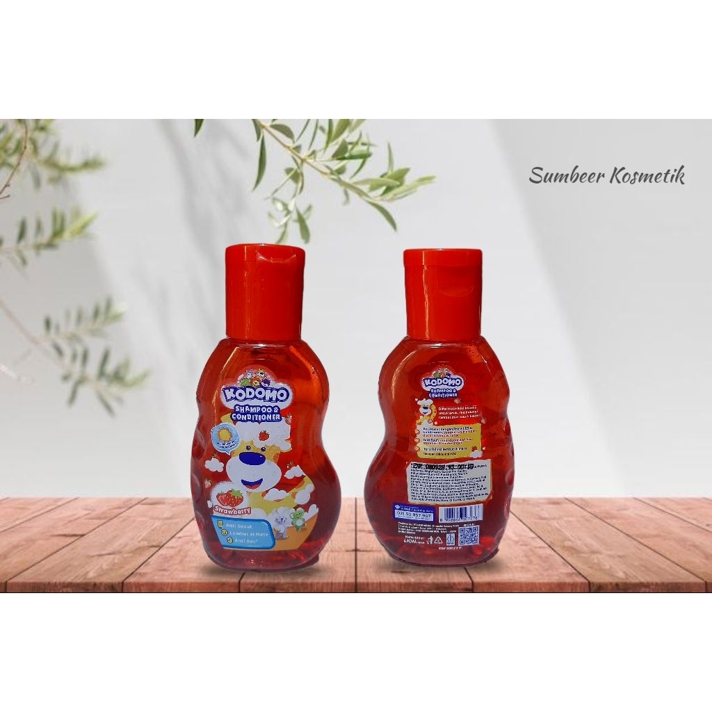 Jual Kodomo Shampo & Conditioner | Varian Strawberry netto 100ml ...