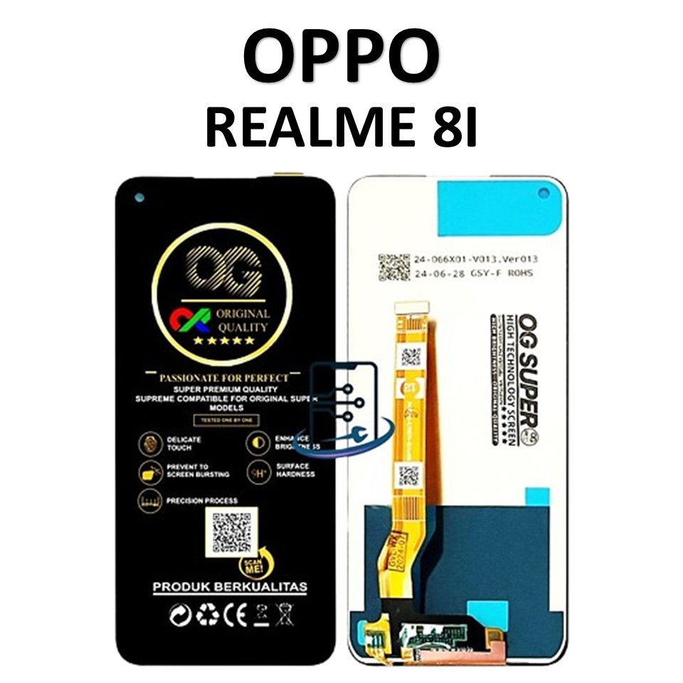 Jual LCD TOUCHSCREEN REALME 8I ORIGINAL COMPLETE | Shopee Indonesia