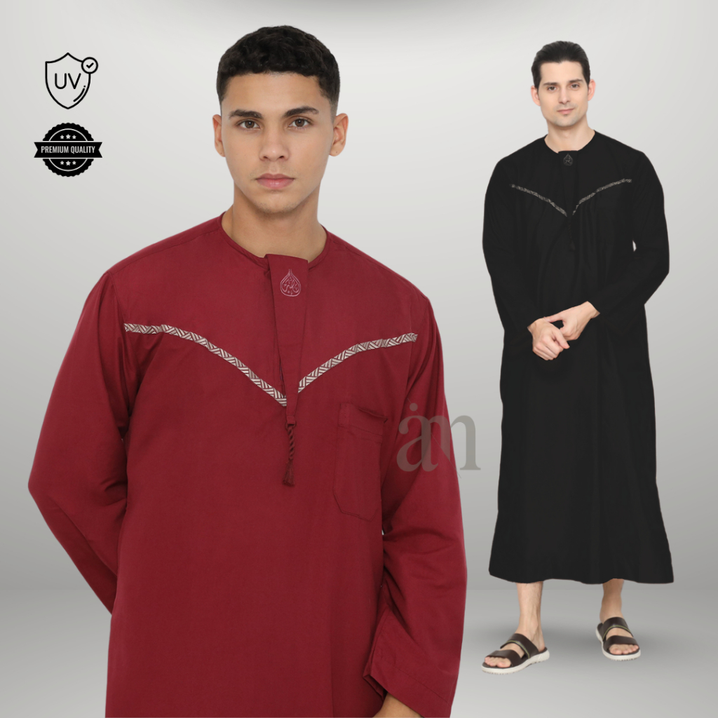 Jual Aneka Muslim - Jubah Pria Muslim Reguler Fit Pria Dewasa Zamir ...