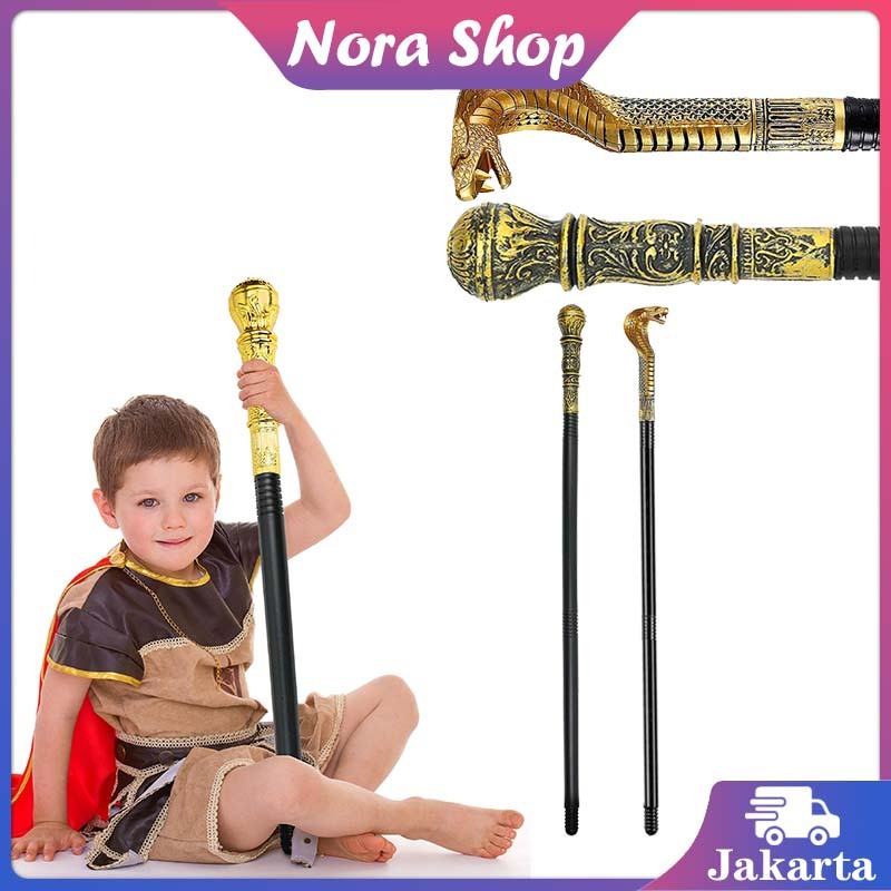 Jual Tongkat Penyihir / Snake Sceptre Tongkat / Raja Retro Tongkat ...