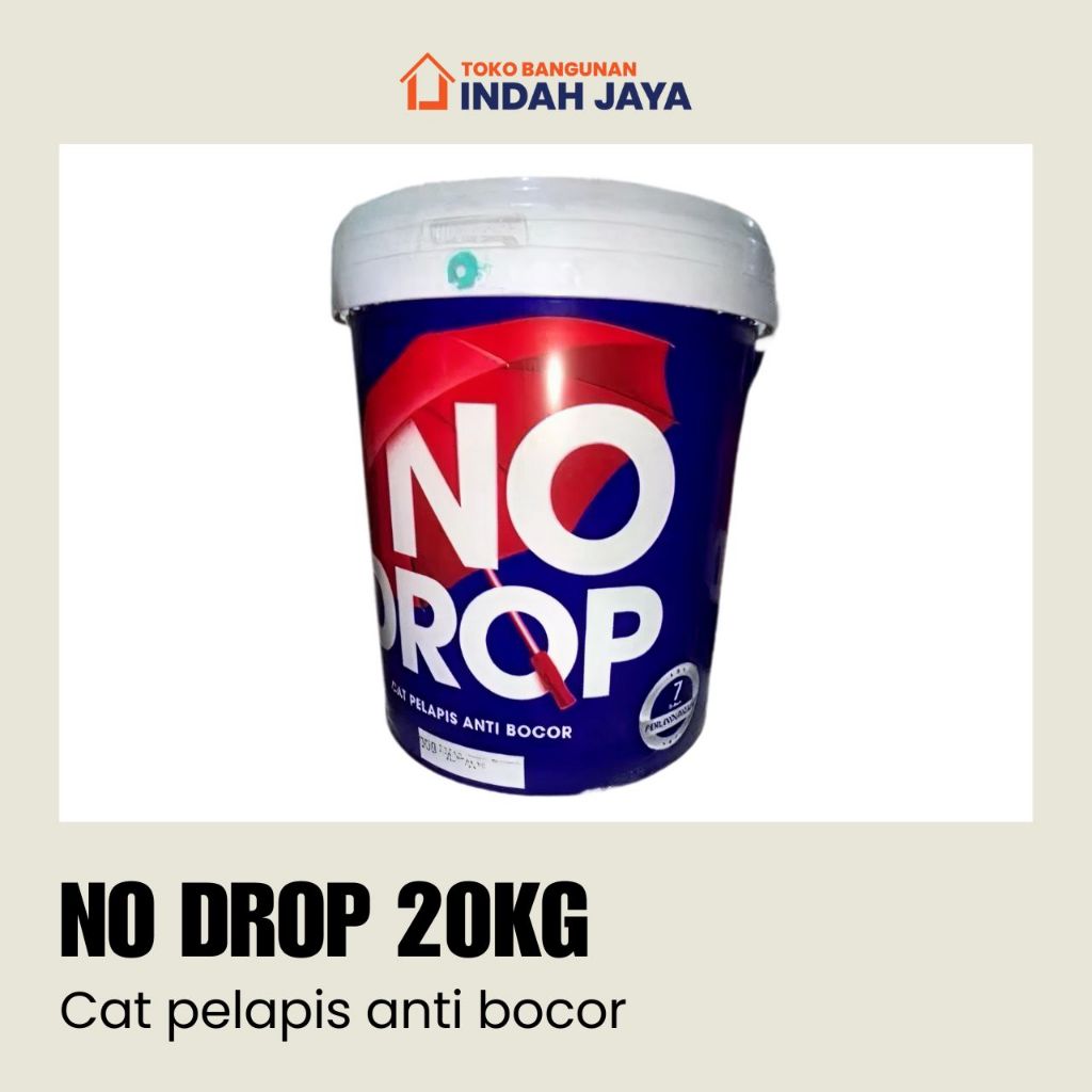 Jual 100% ASLI NO DROP CAT PELAPIS ANTI BOCOR PAIL 20Kg (WARNA READY ...