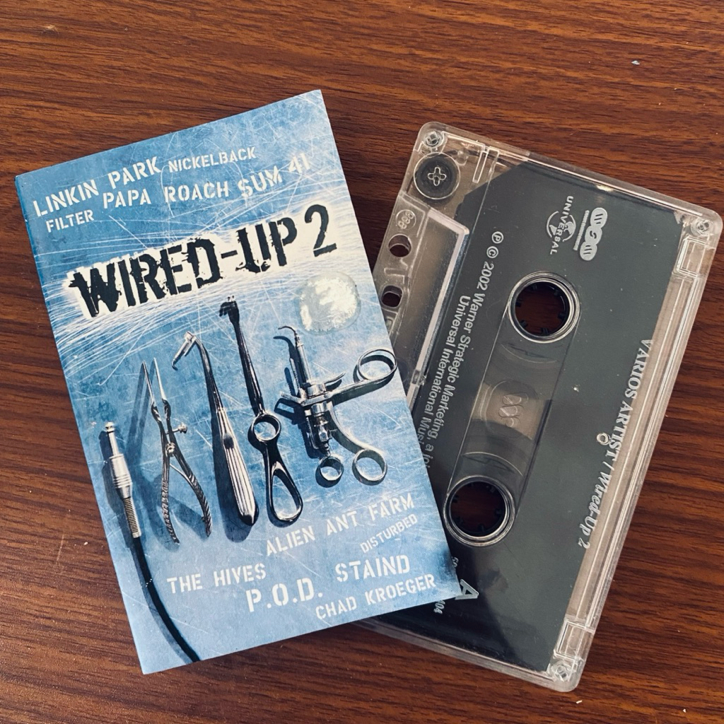 Jual KASET PITA WIRED-UP 2 (Linkin Park, SUM 41, Nickel back, PAPA ROACH) | Shopee Indonesia