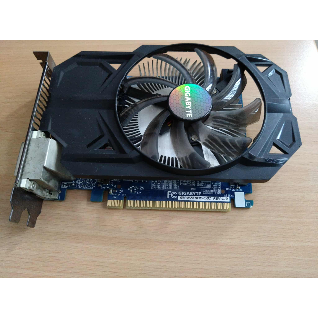 Jual VGA GIGABYTE GTX 750 OC GDDR5 NOT GTX 750TI 1050 1060 1650 1660 ...