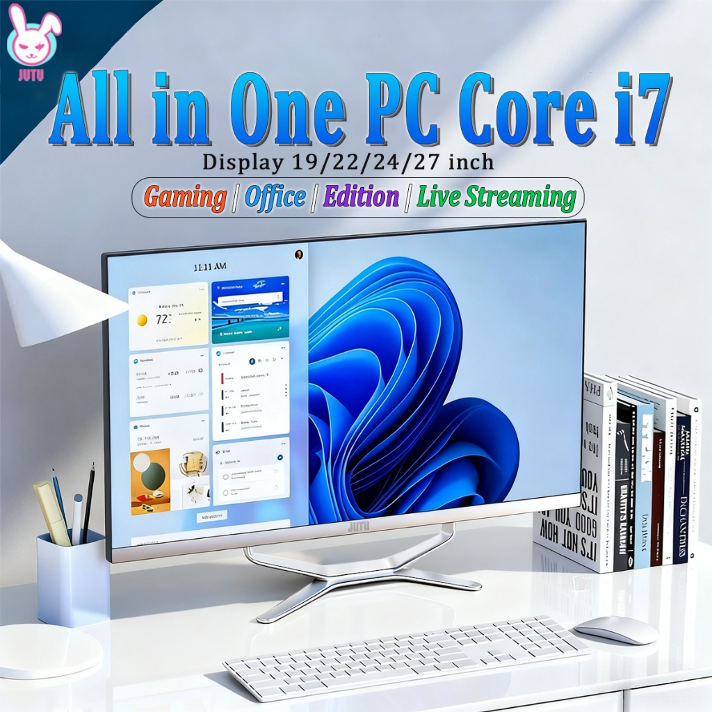 Jual Fullset Komputer PC All in One Intel Core i3/i5/i7, RAM 8G/16G+SSD 256G/512G/1TB - Desktop ...