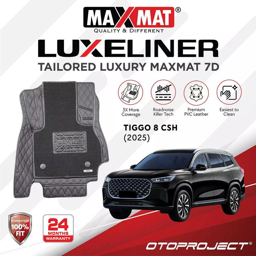 Jual Otoproject Karpet Mobil Maxmat 7D Luxliner Chery Tiggo 8 CSH 2025 ...