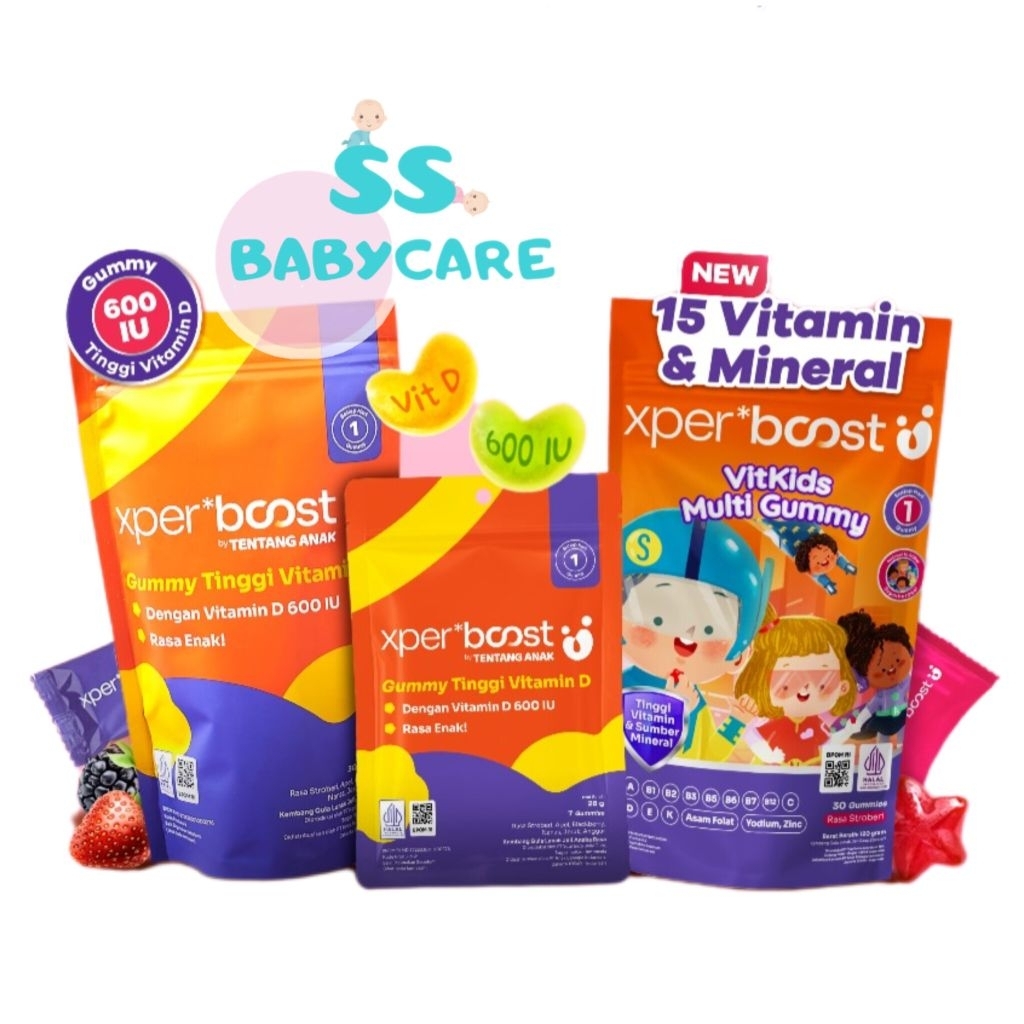 Jual Expert Boost VitKids Multi Gummy Vitamin D 600 IU Anak & Dewasa ...