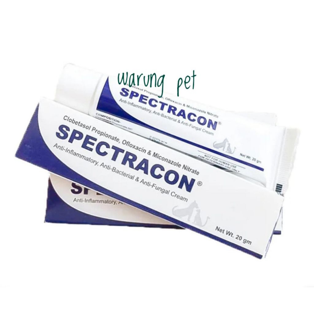 Jual Salep Jamur Anti Bakteri untuk Anjing & Kucing / Spectracon Anti ...