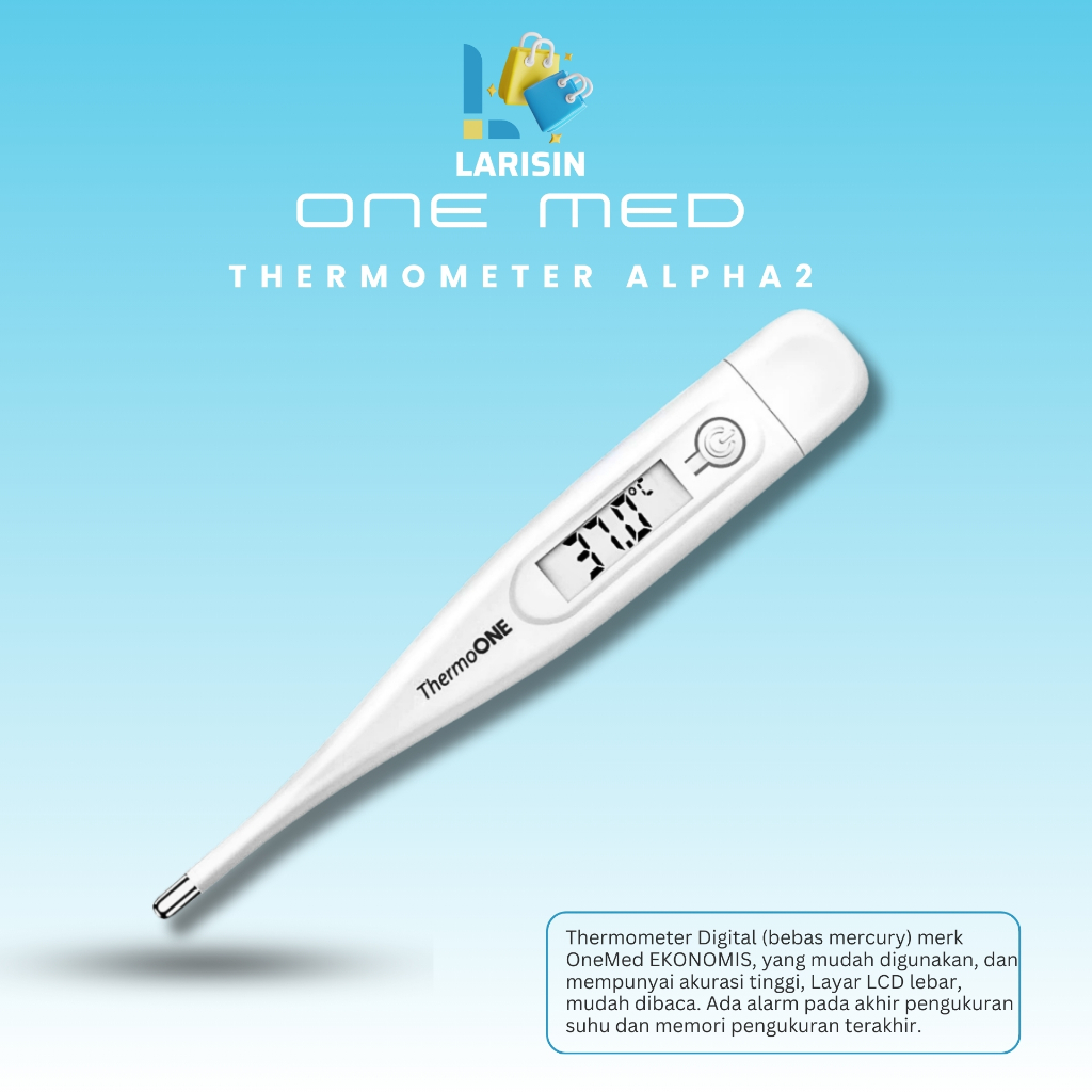 Jual Onemed Thermometer Alpha 2 Alat Tes Suhu Badan | Shopee Indonesia