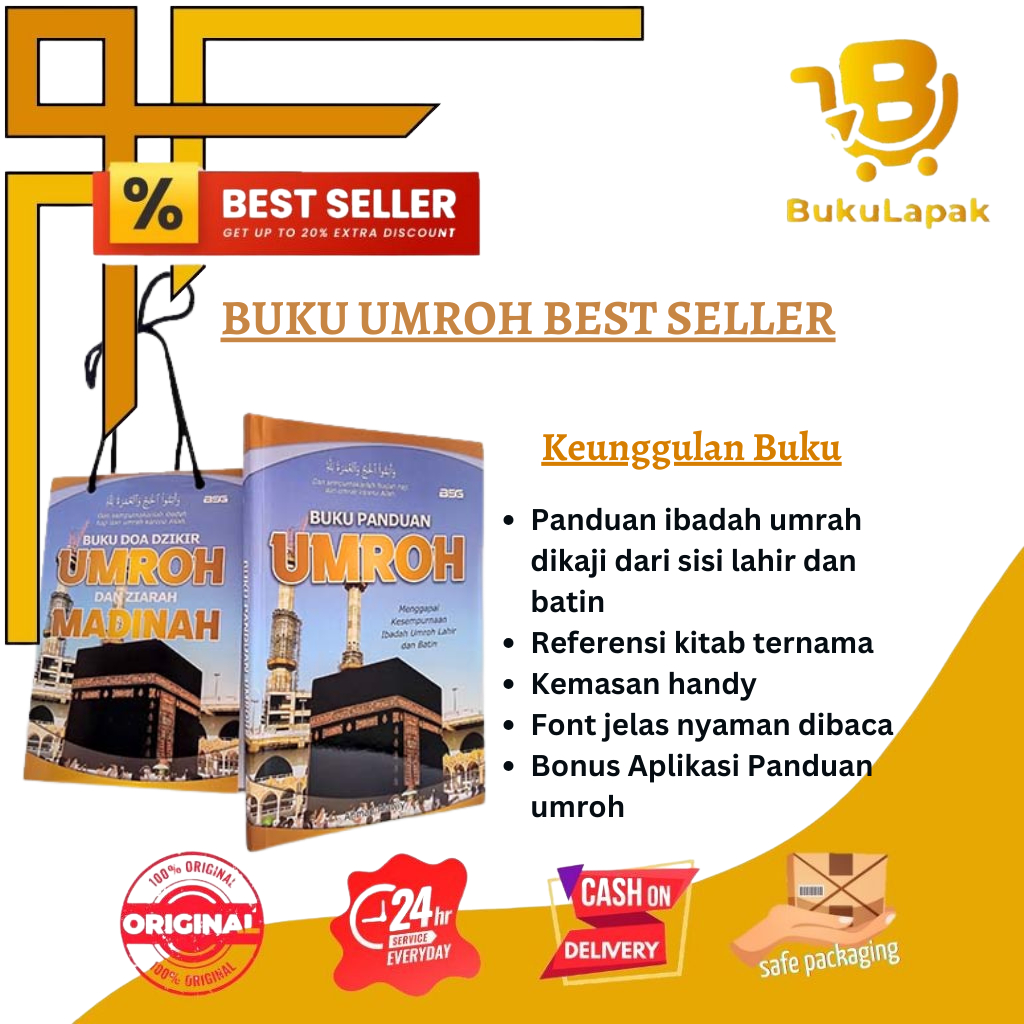 Jual Buku Panduan Umroh + Ziarah Madinah Paket Bundle - Panduan Umroh ...