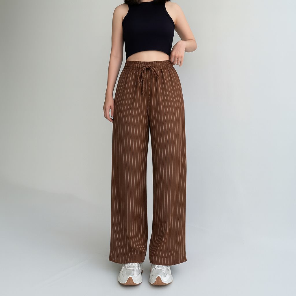 Jual Everyday Pants - Stripe Pants Bangkok - Celana Panjang Wanita ...
