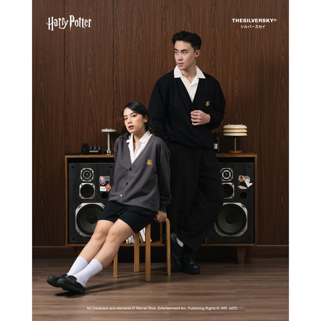 Jual Thesilversky Harry Potter Cardigan Airy Hogwarts Unisex | Shopee ...