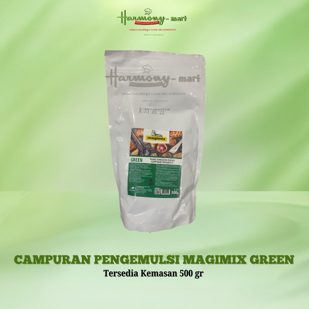 Jual MAGIMIX Green Campuran Pengemulsi / Bahan Tambahan Pangan - 500gr ...