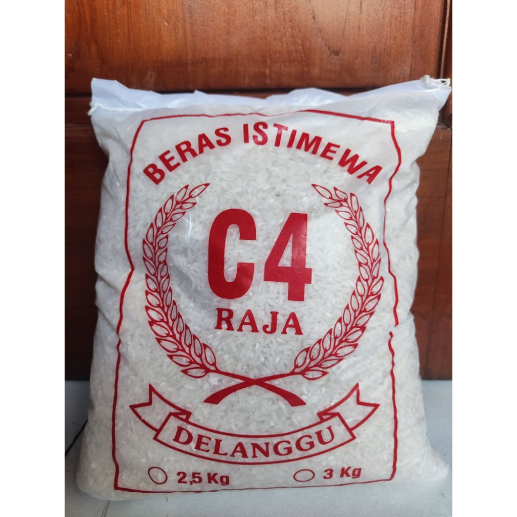 Jual Beras Kemasan C4 3 Kg | Shopee Indonesia