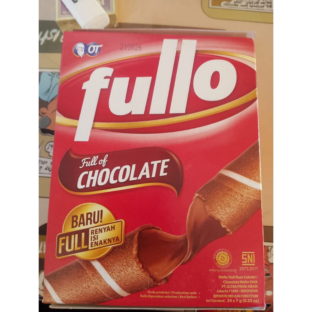 Jual Fullo Wafer Roll Dus isi 6pcs | Shopee Indonesia