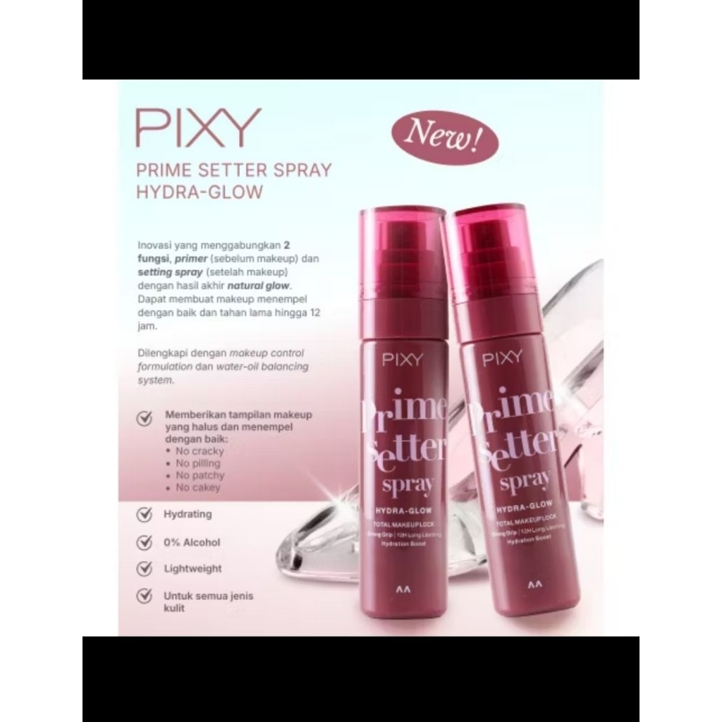 Jual PIXY PRIME SETTER Spray Hydra - Glow - Setting Spray Primer ...