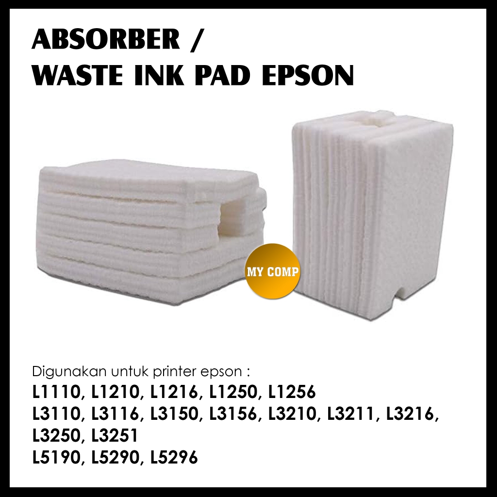 Jual Absorber / Waste Ink Pad Busa Epson L1110 L1210 L1250 L3110 L3150 ...