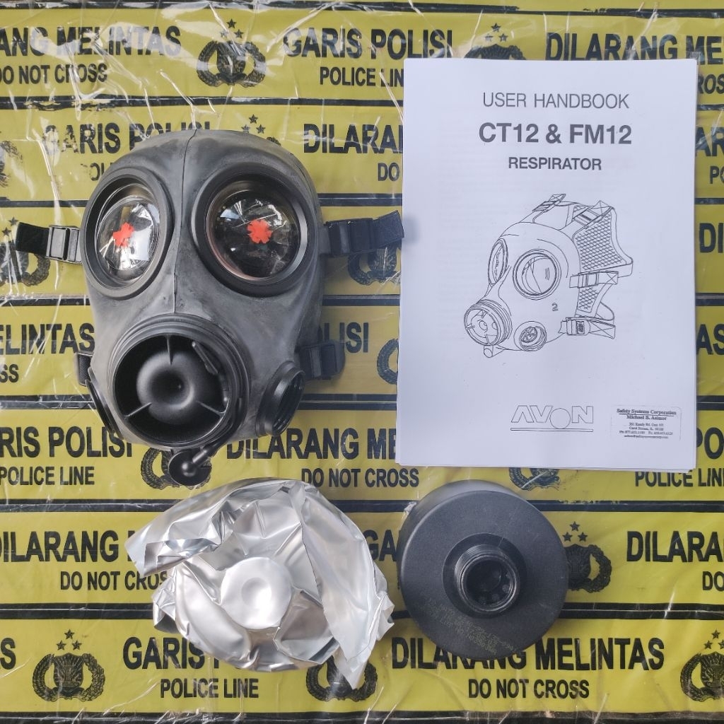 Jual Avon FM12 Gas Mask Counter Terrorism Police Special Forces British ...