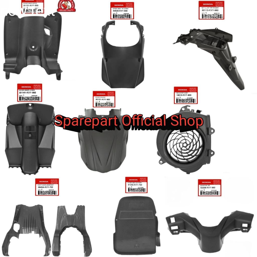 Jual Paket Full Body Kasar Honda Beat Karbu Lama Original | Shopee ...