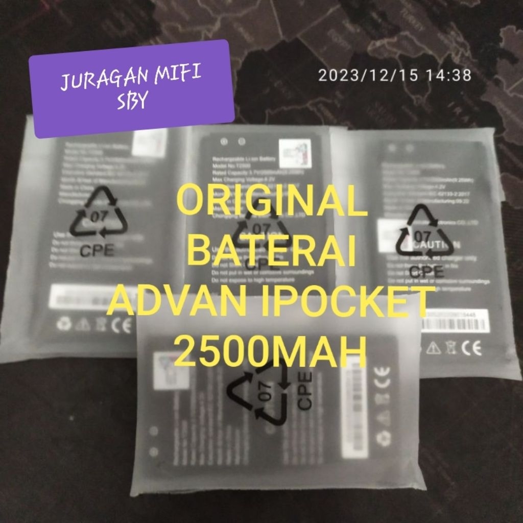 Jual ORIGINAL Baterai Battery Modem Wifi Mifi Advan iPocket MF01 MF 01 ...