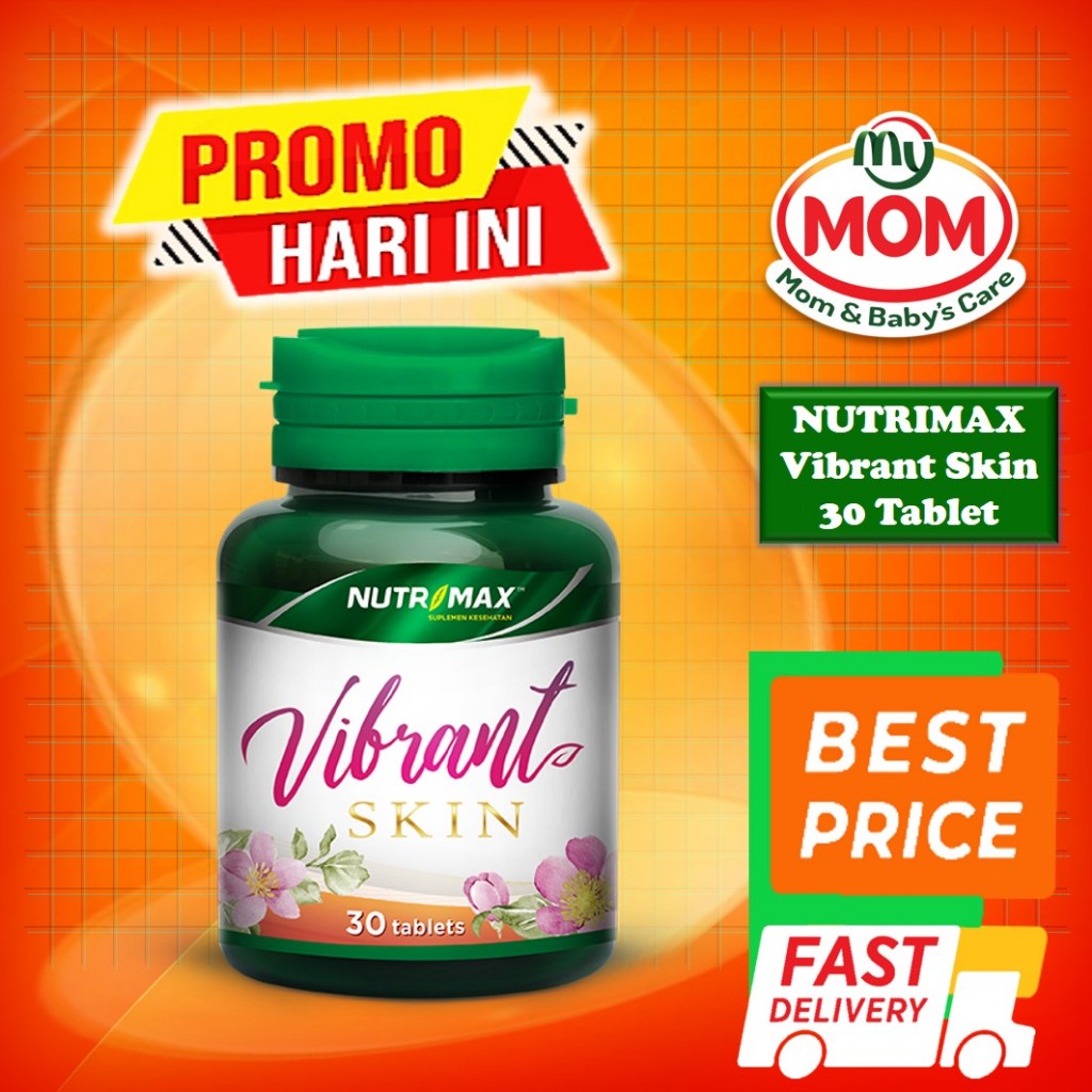 Jual Nutrimax Vibrant Skin Isi 30 Tablet - Suplemen Kecantikan Kulit ...