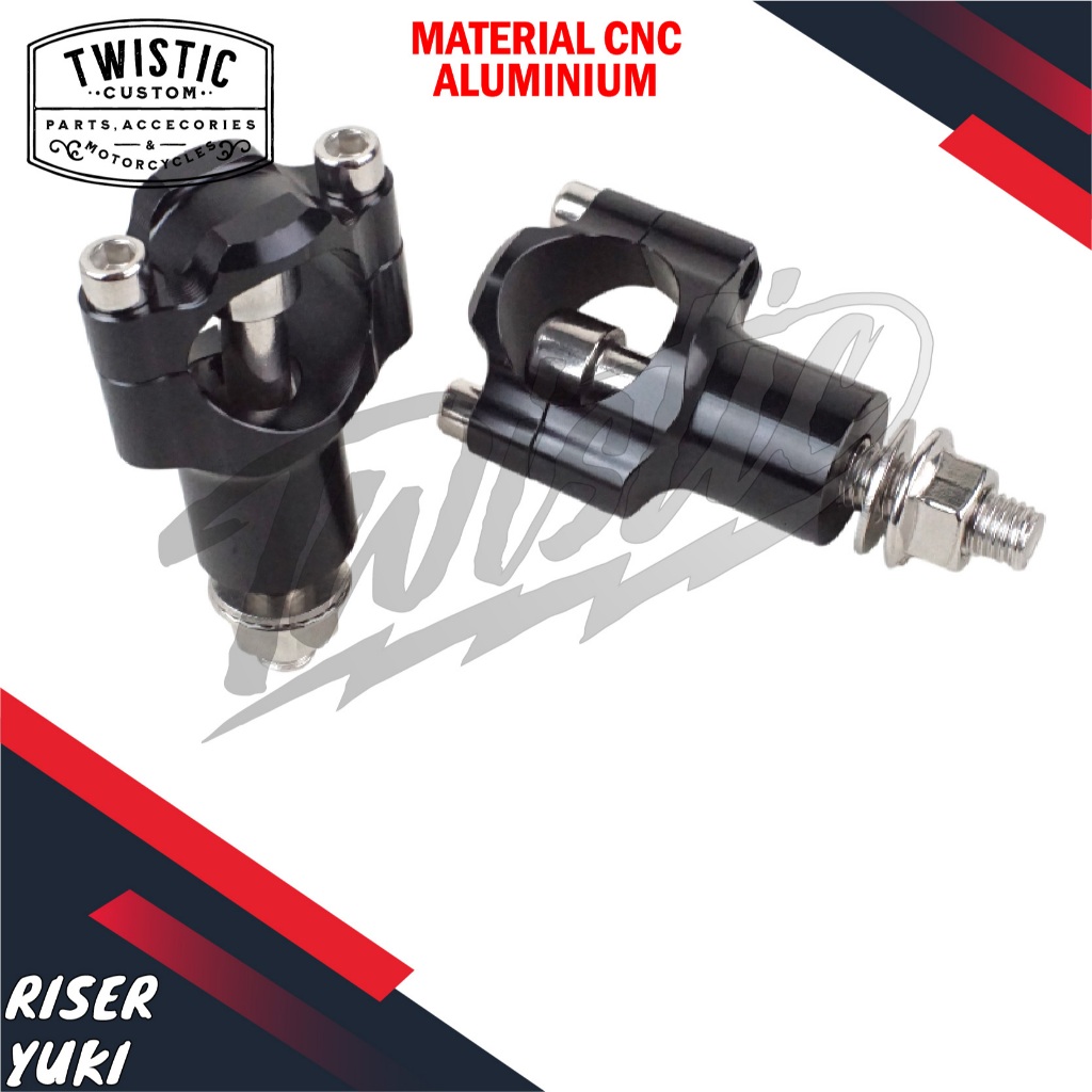 Jual Raiser Riser Stang Yuki 32mm Motor Keeway V250 SM V16 Morbidelli ...