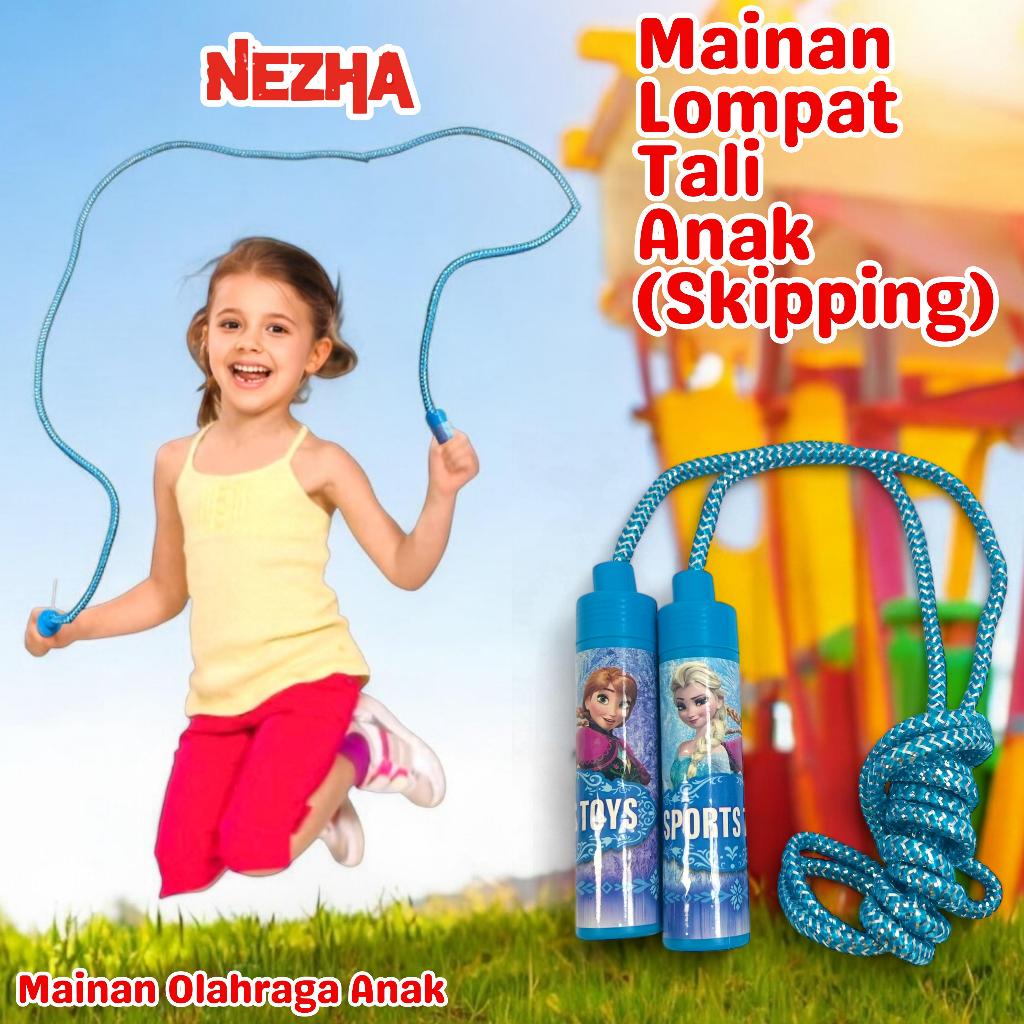 Jual Mainan Anak Lompat Tali Skipping Rope Karakter Frozen Sport Toys ...