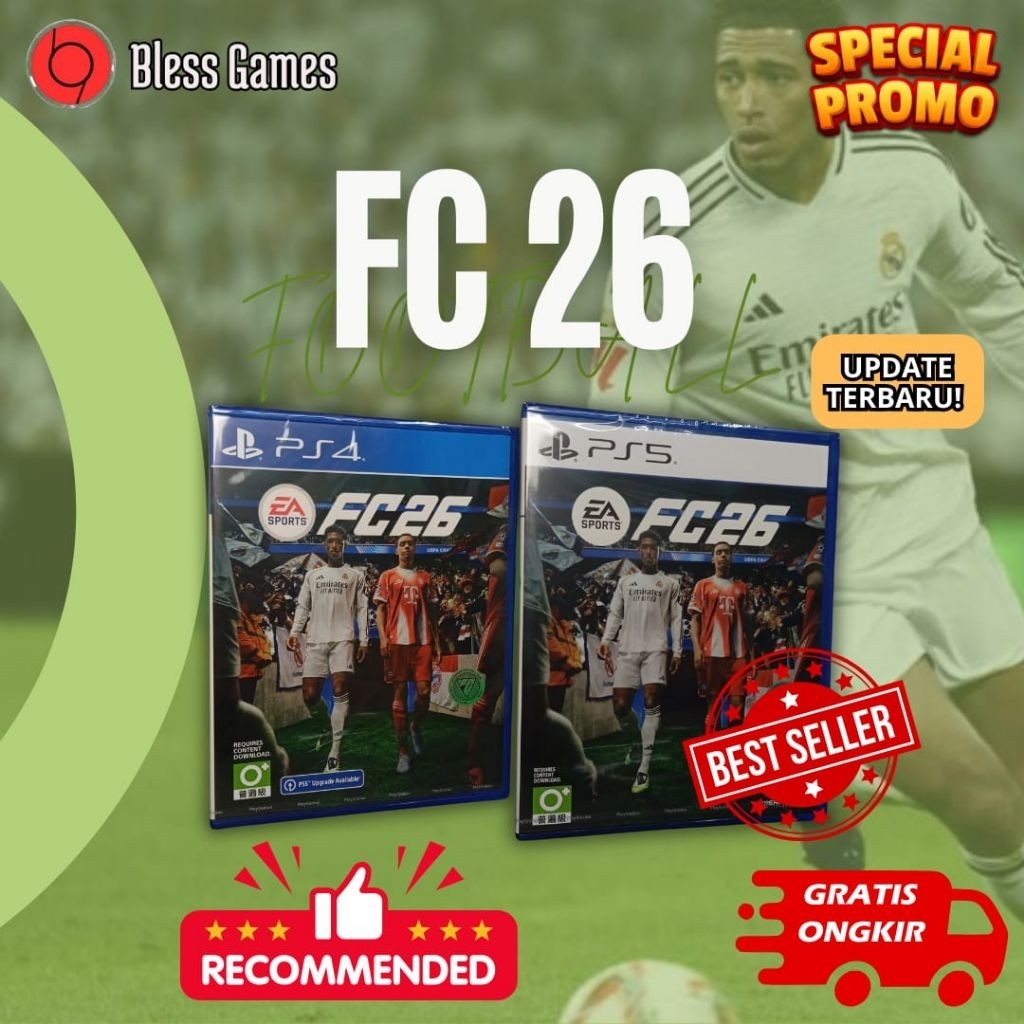 Jual BD KASET PS4 PS5 PLAYSTATION 5 PS 4 FC 2026 | Shopee Indonesia