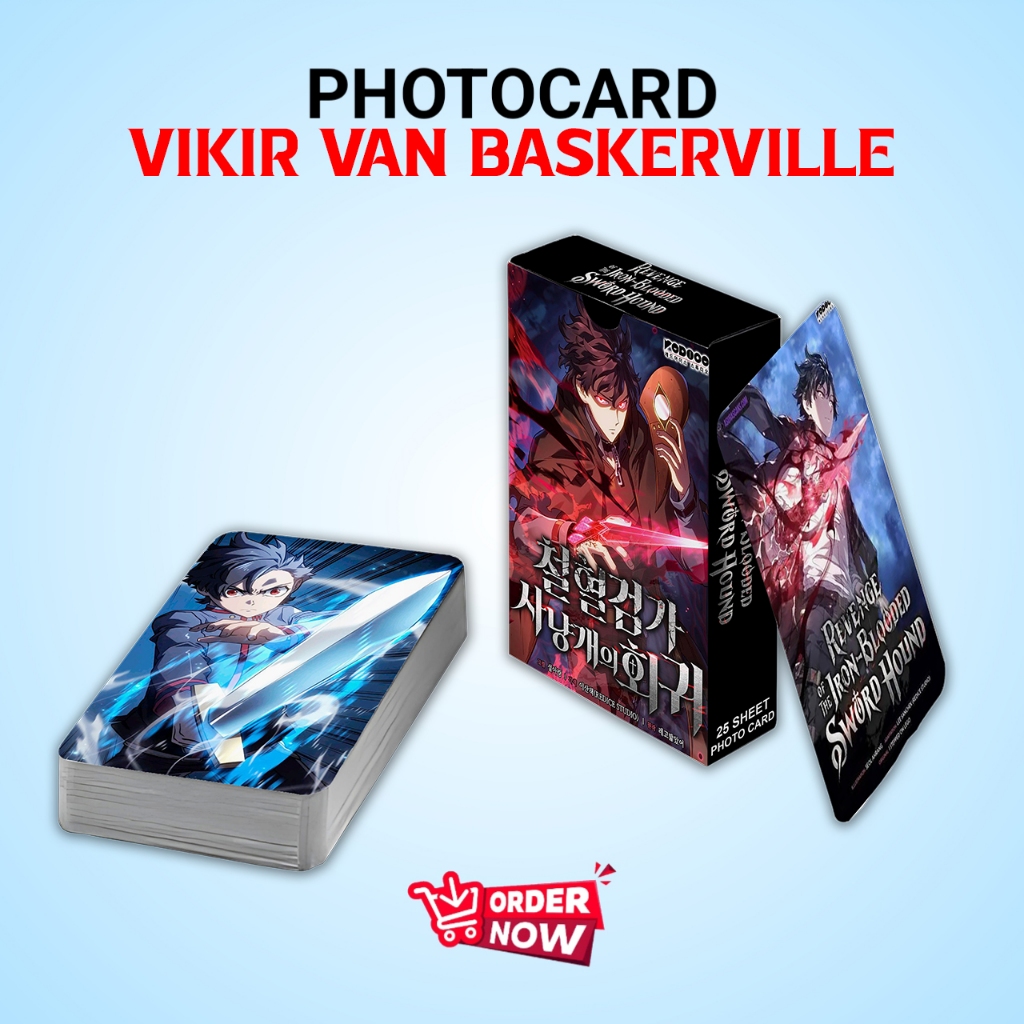 Jual PHOTOCARD SET VIKIR VAN BASKERVILLE MANHWA THE RETURN OF THE IRON ...
