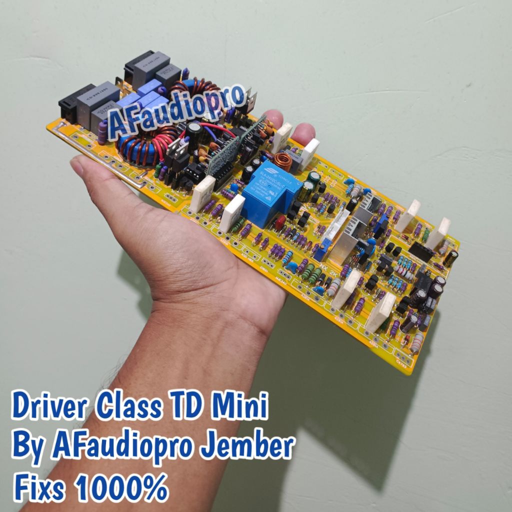 Jual Driver Class TD Mini, PCB Double Layer, Fixs 1000% Bos | Shopee ...