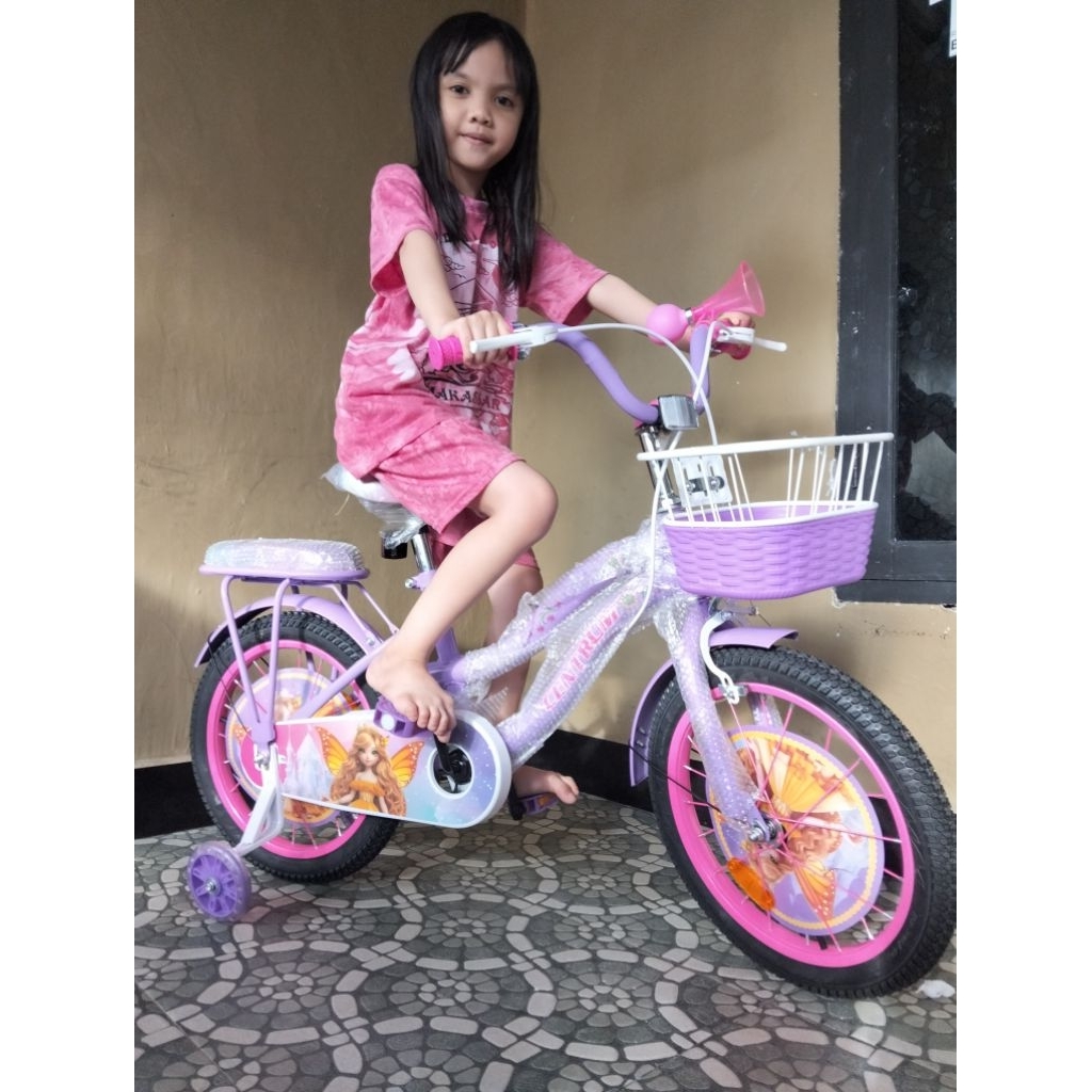 Jual SEPEDA CENTRUM 16, SEPEDA ANAK CEWEK, SEPEDA ANAK CEWEK 16 INCH ...