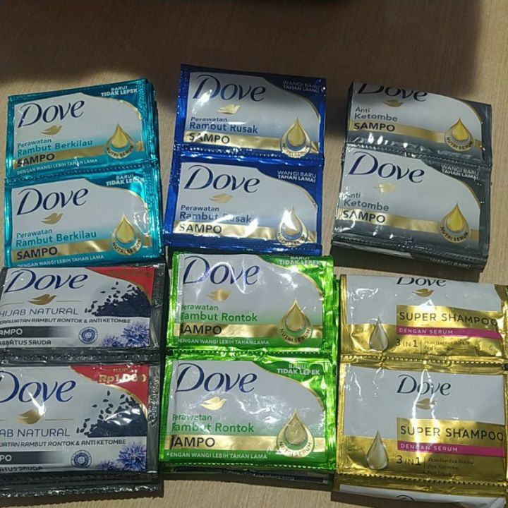 Jual Shampoo / Sampo / Perawatan Rambut & Kepala Dove Nutriserum Sachet ...