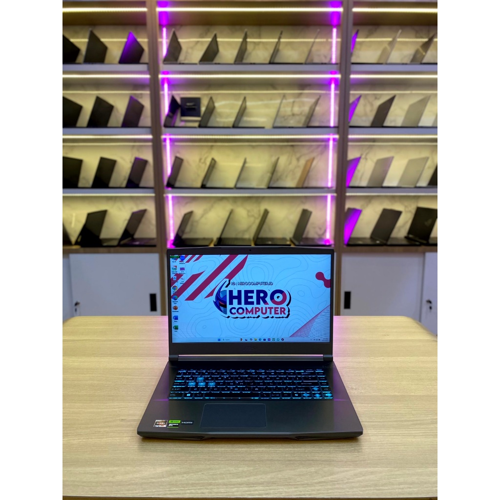 Jual Laptop MSI THIN A15, Amd ryzen 5 7535Hs, VGA Nvidia RTX 2050 ...
