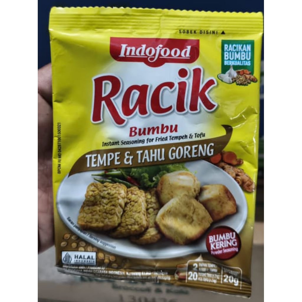 Jual Bumbu Racik Tahu Tempe Indofood 20gr (Renceng Putus) | Shopee ...