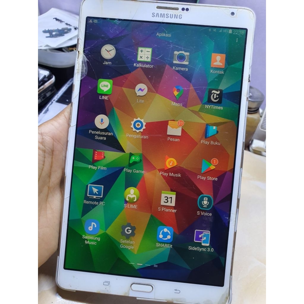 Jual Samsung Tab S 8.4" LTE T705 Normal Minus Bisa Pakai | Shopee Indonesia