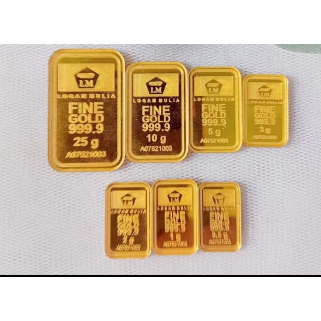 Jual Replika Logam Mulia LM Emas Batangan | Shopee Indonesia