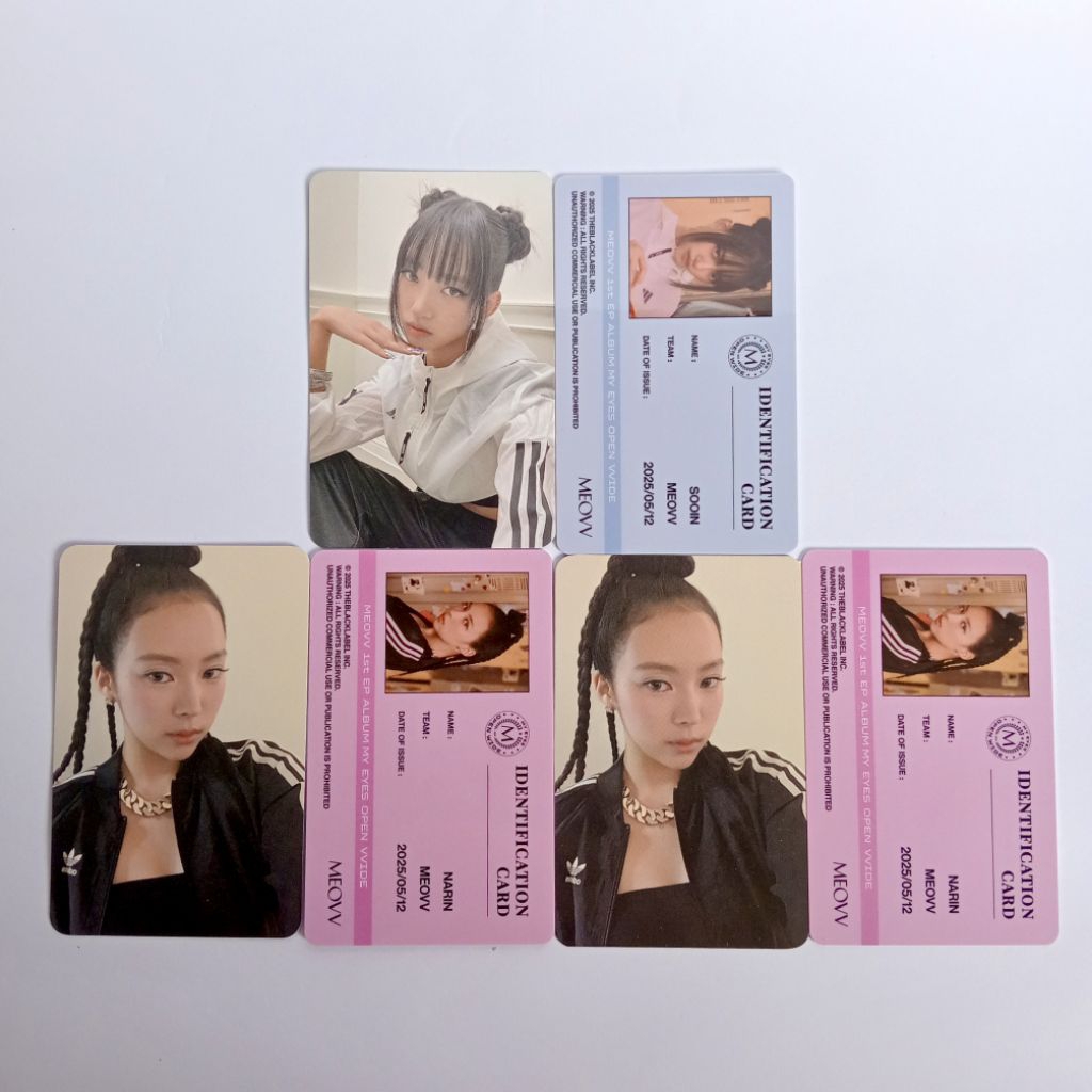Jual Sharing MD Meovv Student ID Card - Photocard Meovv Sooin Gawon ...
