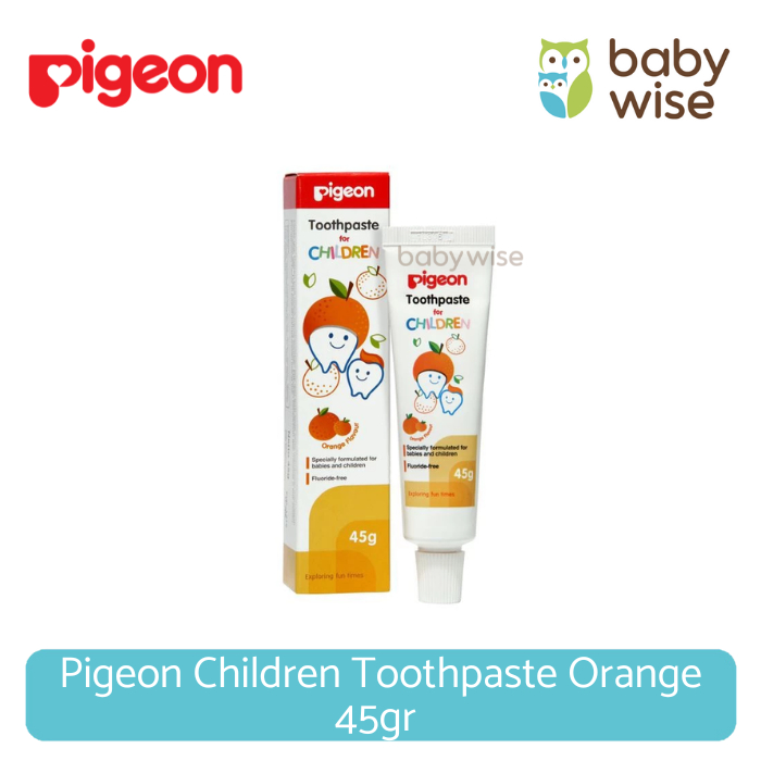 Jual Pigeon Children Toothpaste Orange 45gr - Pasta Gigi Anak rasa ...