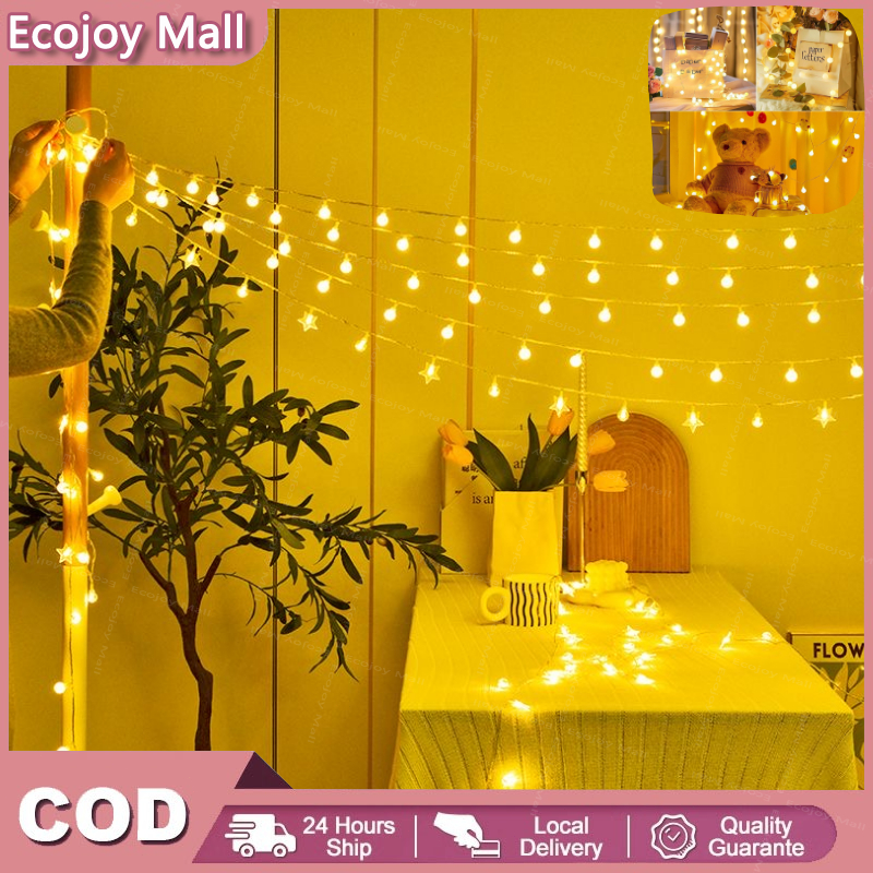 Jual Lampu LED String Rainbow 1.5/3/10M / Lampu Tumblr Dekorasi Kamar ...