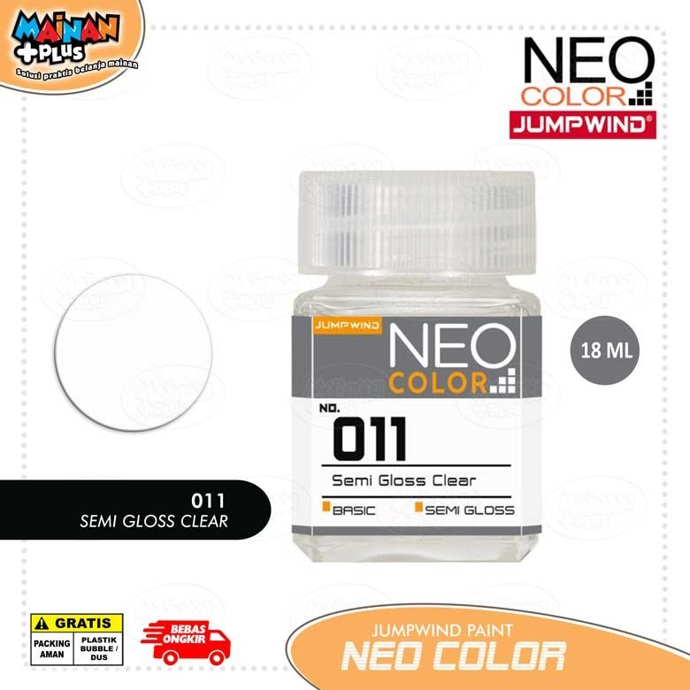 Jual JUMPWIND NEO COLOR 011 SEMI GLOSS CLEAR Cat Gunpla Gundam Model ...